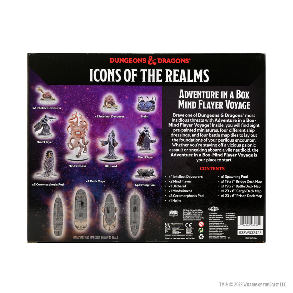 D&D Icons of the Realms: Adventure in a Box - Mind Flayer Voyage – WizKids