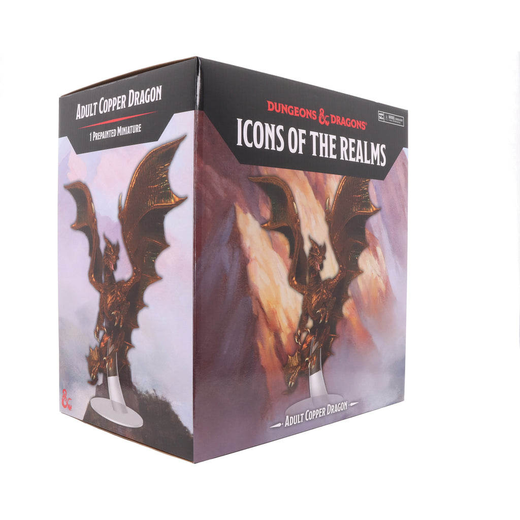 D&D Icons of the Realms: Adult Copper Dragon – WizKids