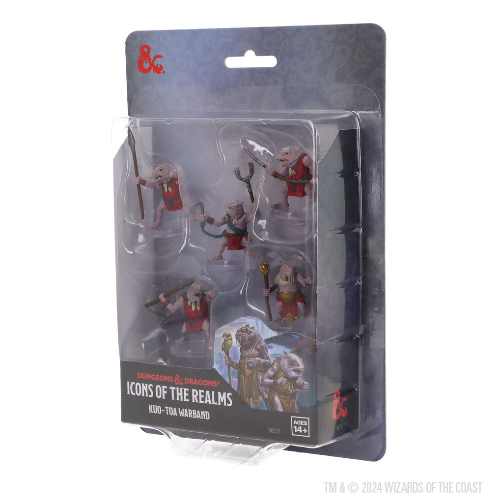 D&D Icons of the Realms: Kuo-Toa Warband – WizKids