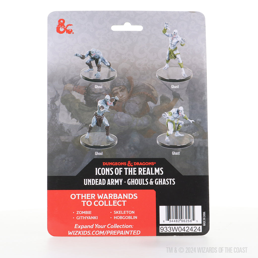 PRE-ORDER - D&D Icons of the Realms: Undead Armies - Ghouls & Ghasts ...