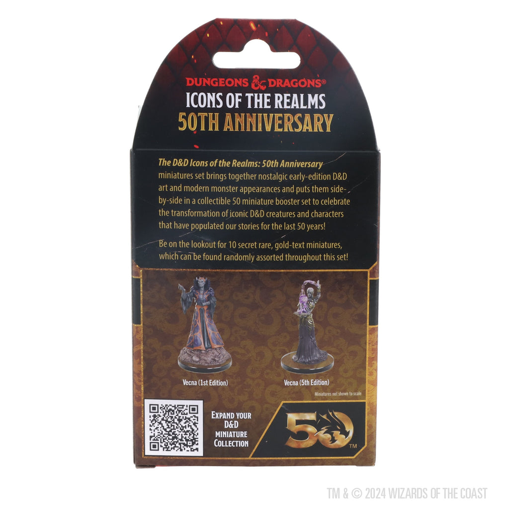 D&D Icons of the Realms: 50th Anniversary - 8 ct. Booster Brick – WizKids