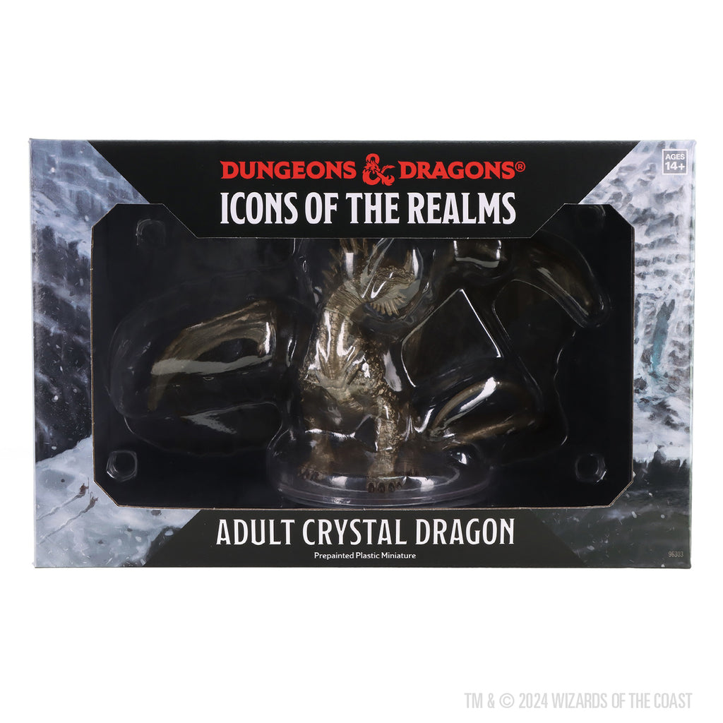 D&D Icons of the Realms: Adult Crystal Dragon – WizKids