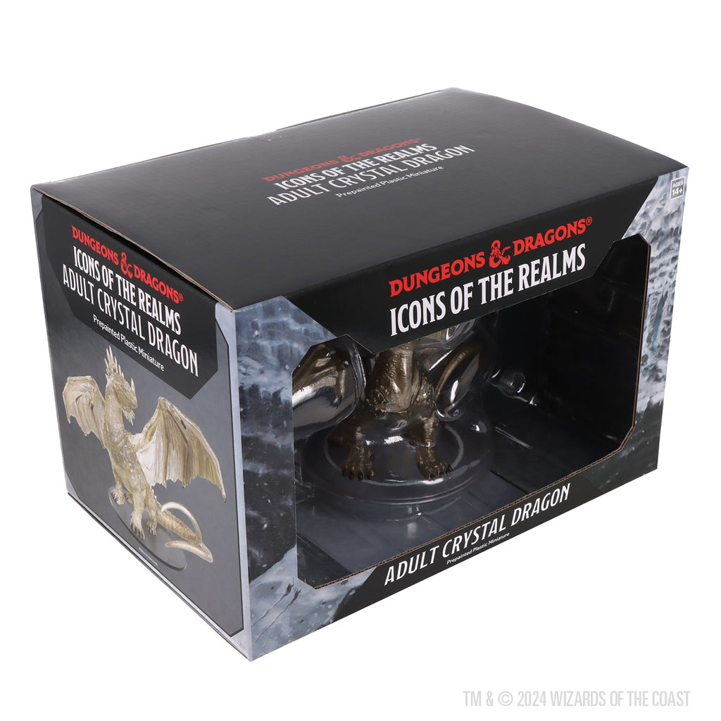 D&D Icons of the Realms: Adult Crystal Dragon – WizKids