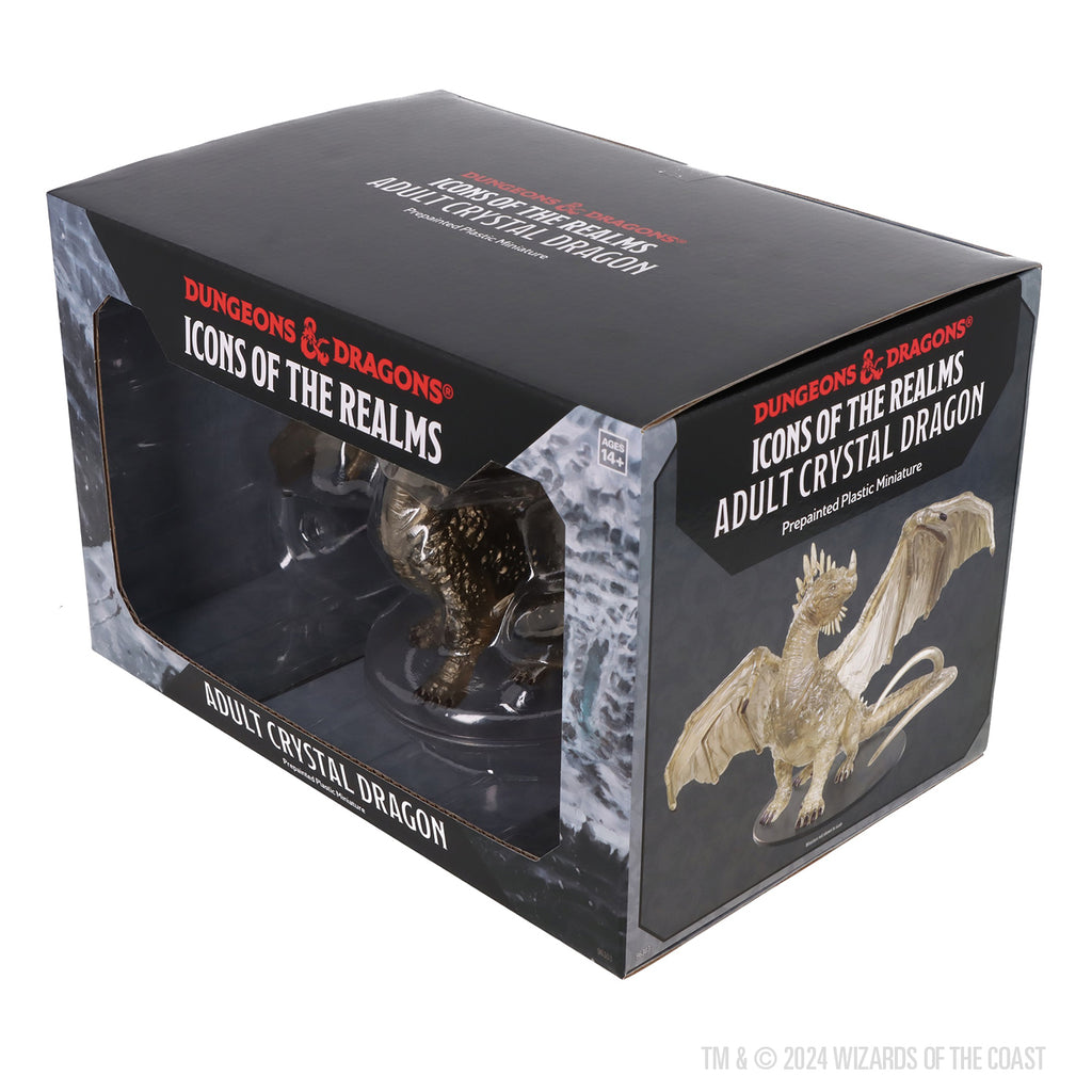 D&D Icons of the Realms: Adult Crystal Dragon – WizKids