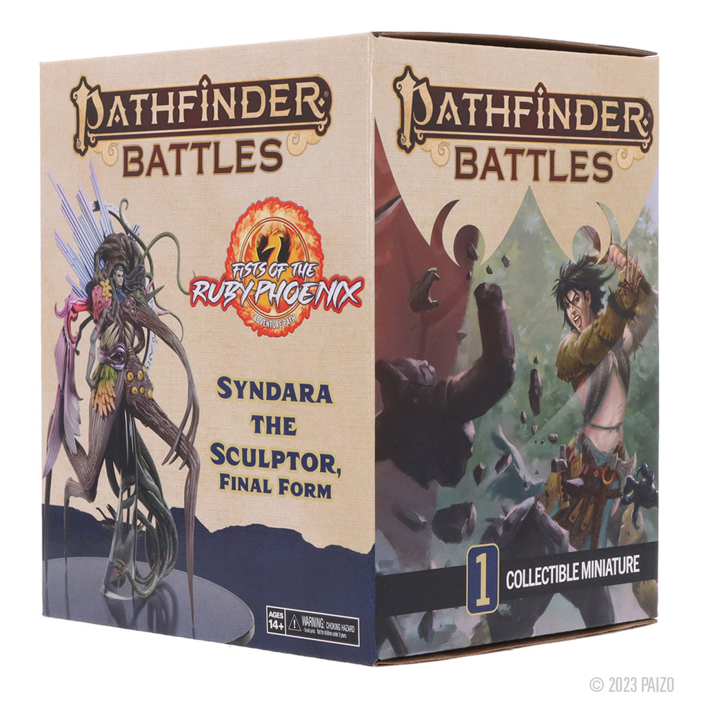 Pathfinder Battles: Fists of the Ruby Phoenix - Syndara the Sculptor, – WizKids