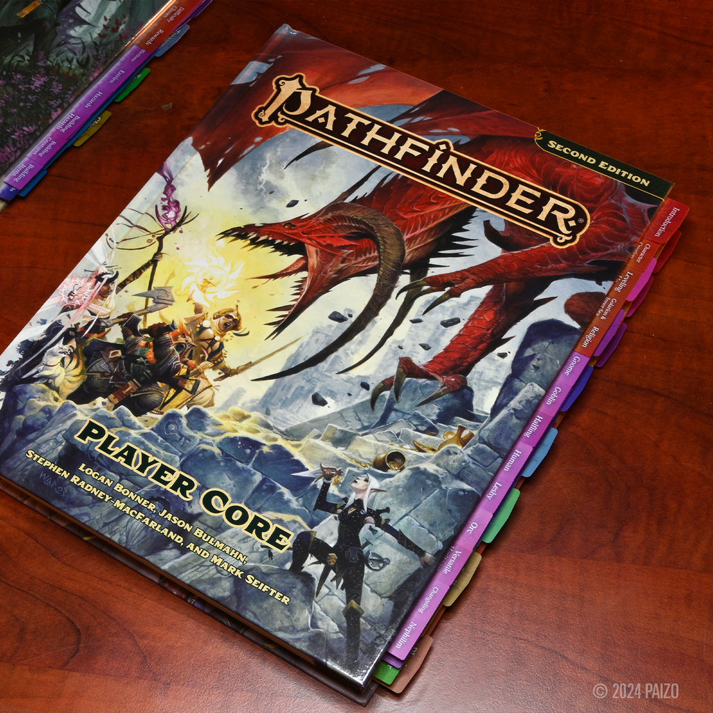 Pathfinder Book Tabs: Player Core – WizKids