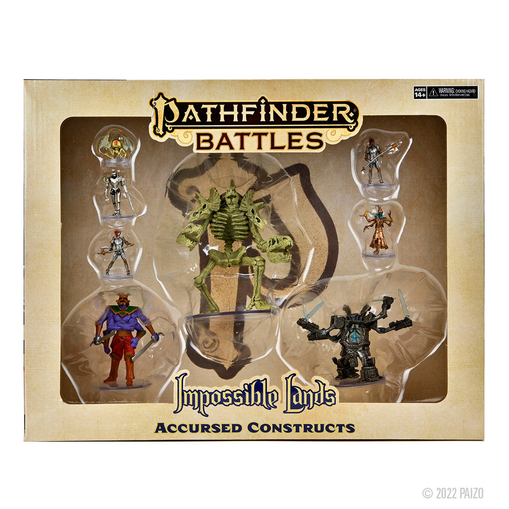 Pathfinder Battles: Impossible Lands - Accursed Constructs Boxed Set ...