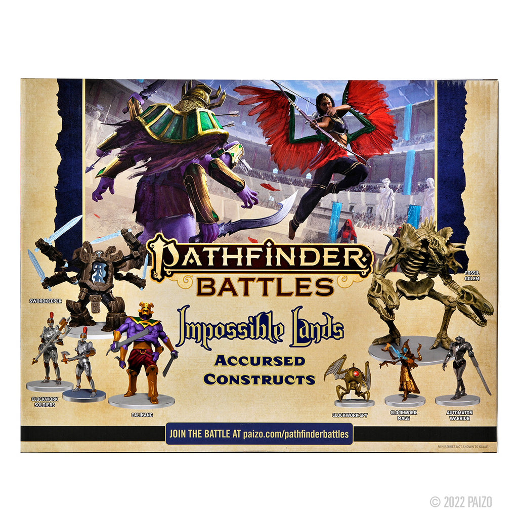Pathfinder Battles: Impossible Lands - Accursed Constructs Boxed Set ...