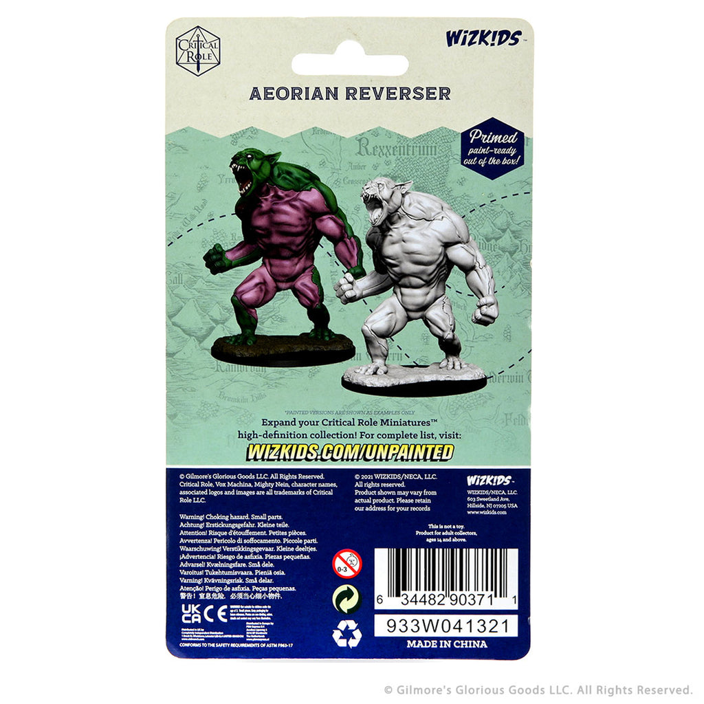 Critical Role Unpainted Miniatures: Aeorian Reverser – WizKids