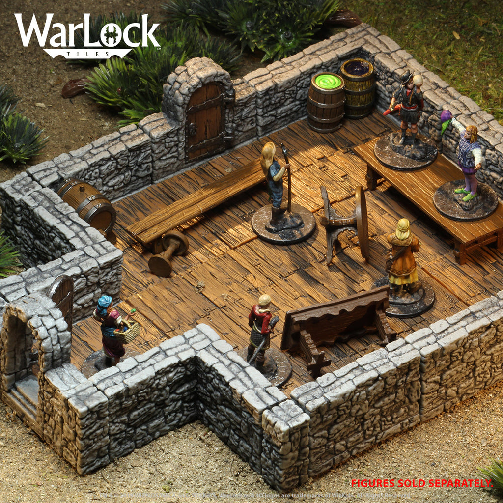WarLock Tiles: Base Set - Dungeon Tiles I – WizKids