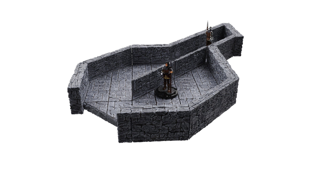 WarLock™ Tiles: Expansion - Dungeon Tile III - Angles – WizKids