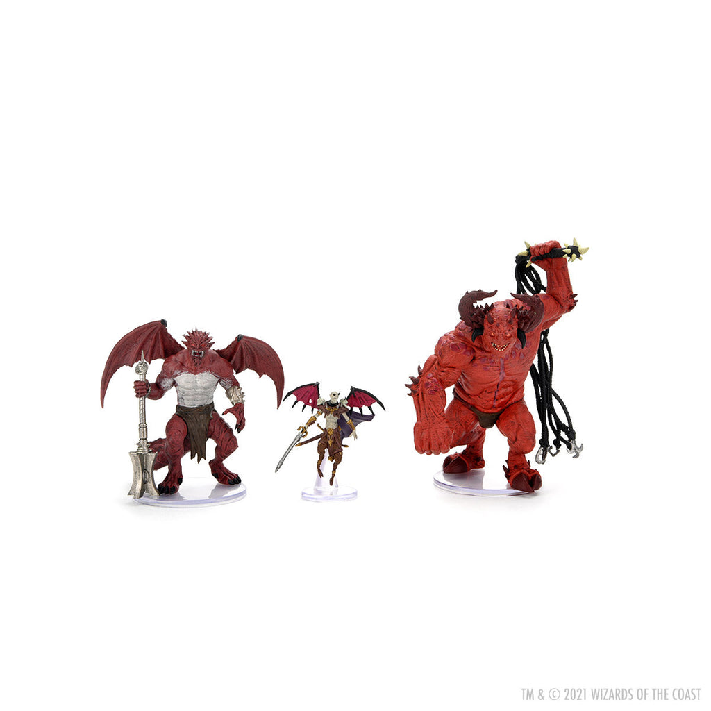 D&D Icons of the Realms: Archdevils - Hutijin, Moloch, Titivilus – WizKids