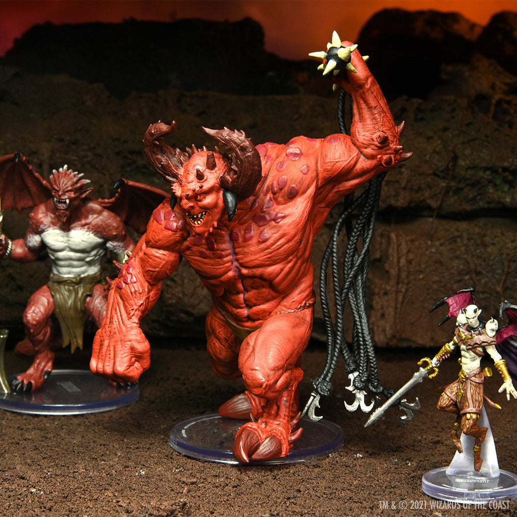 D&D Icons of the Realms: Archdevils - Hutijin, Moloch, Titivilus – WizKids