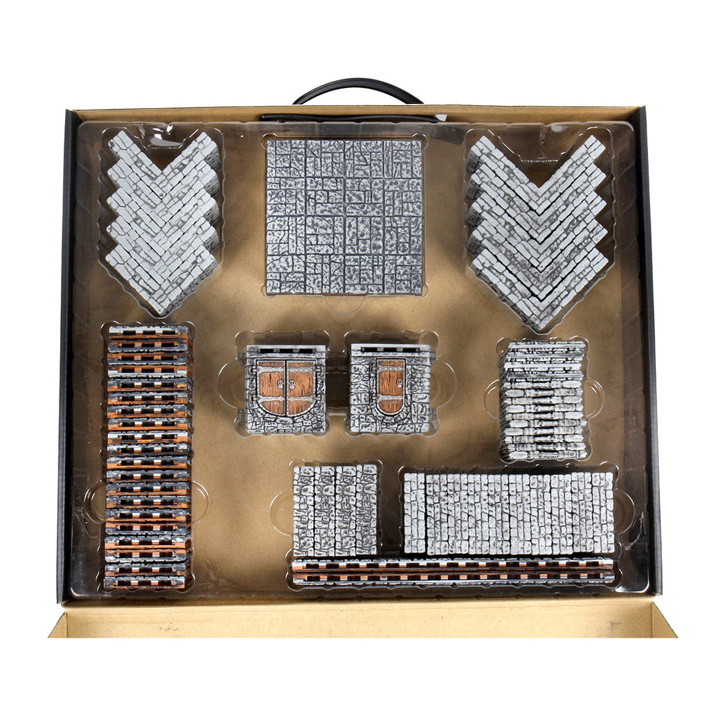 WarLock Tiles: Dungeon Tiles II – Full Height Stone Walls – WizKids