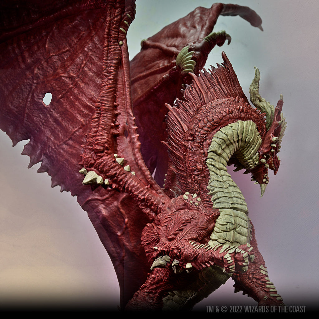 D&D Icons of the Realms: Balagos, Ancient Red Dragon – WizKids