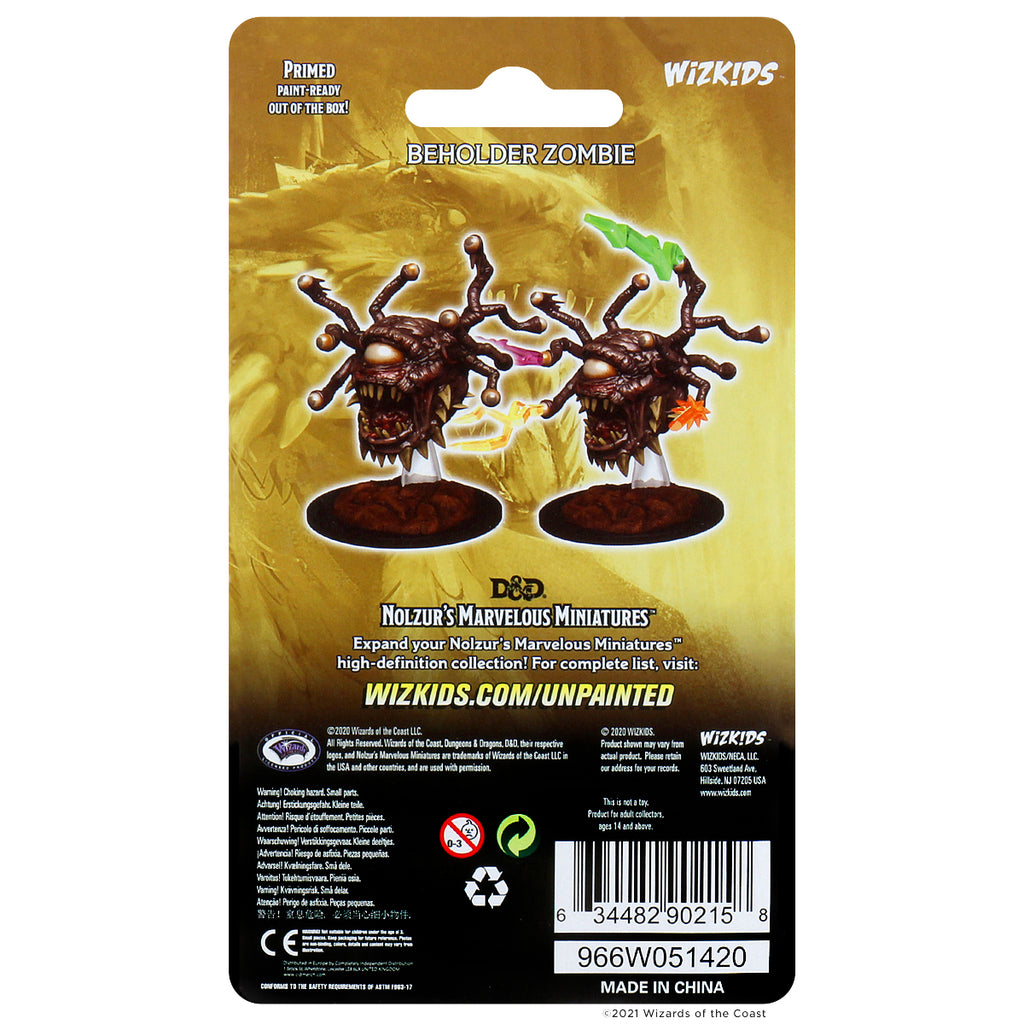 D&D Nolzur's Marvelous Miniatures: Beholder Zombie – WizKids