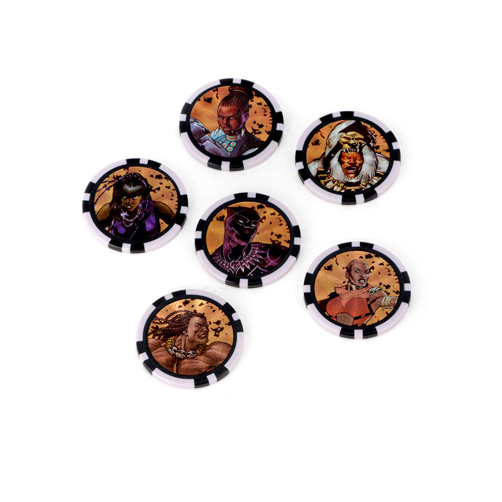 Marvel HeroClix: Avengers Black Panther and the Illuminati Dice and To ...