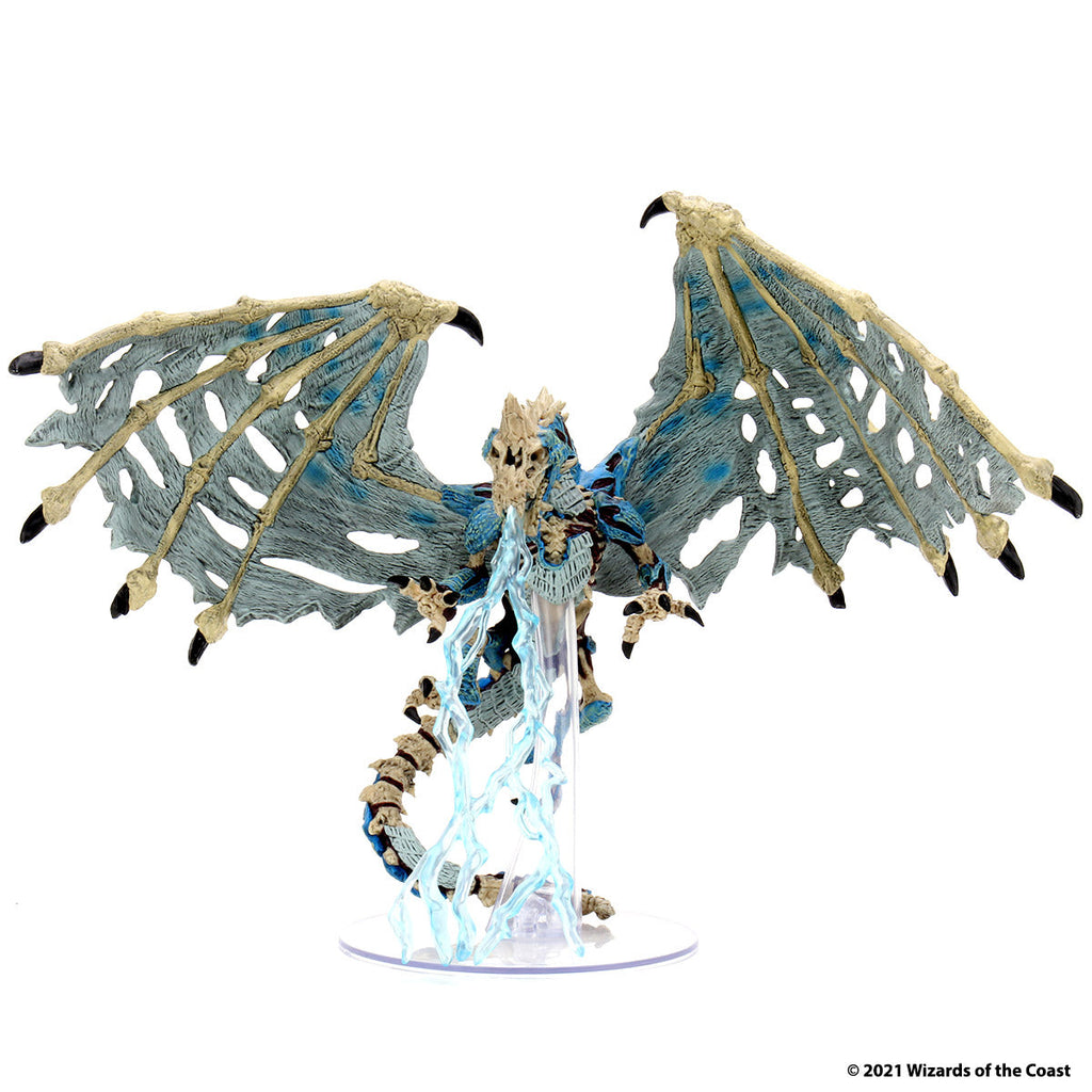 D&D Icons of the Realms Miniatures: Boneyard Premium Set - Blue Dracol ...