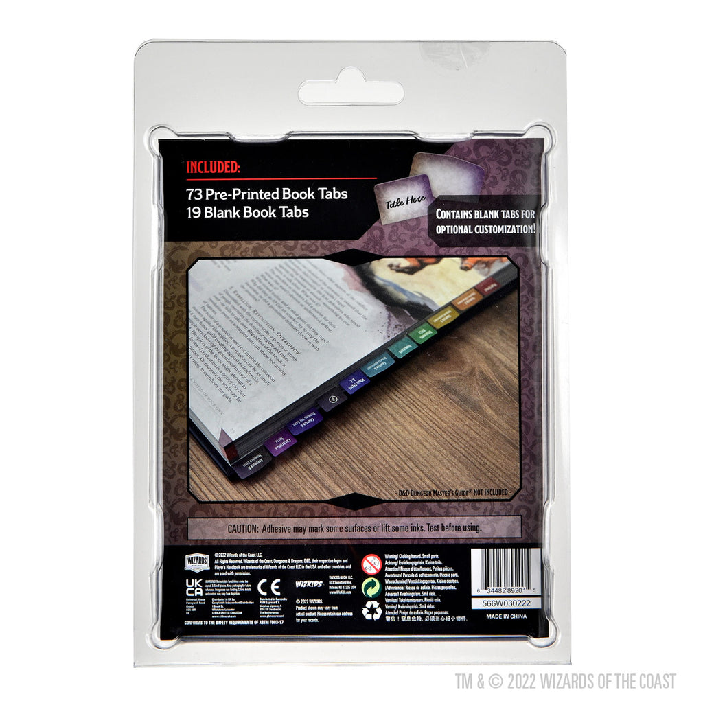 D&D Book Tabs: Player's Handbook – WizKids