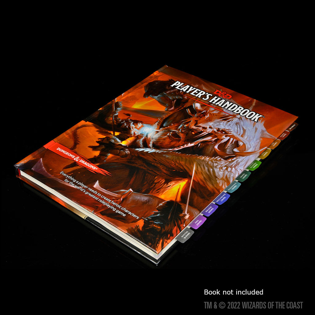 D&D Book Tabs: Player's Handbook – WizKids