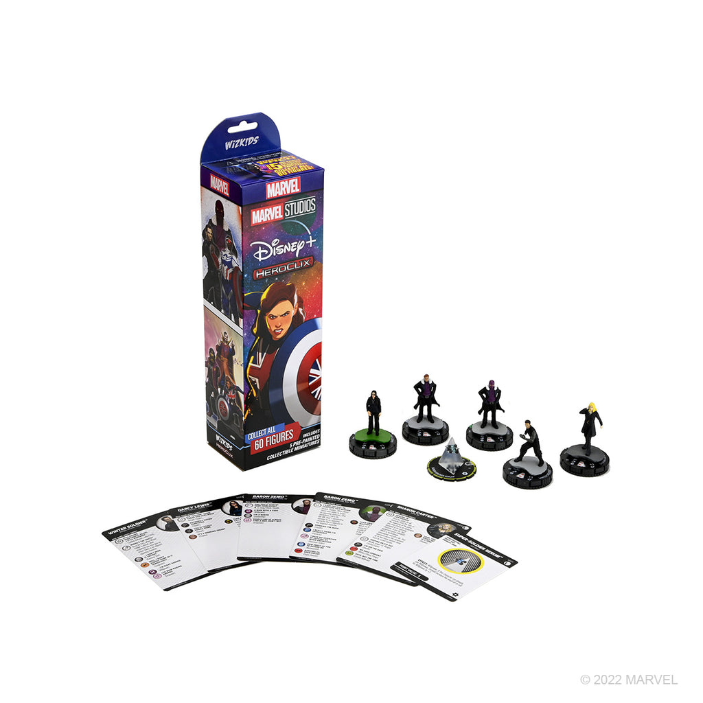 Marvel HeroClix: Marvel Studios Disney Plus Booster Brick – WizKids