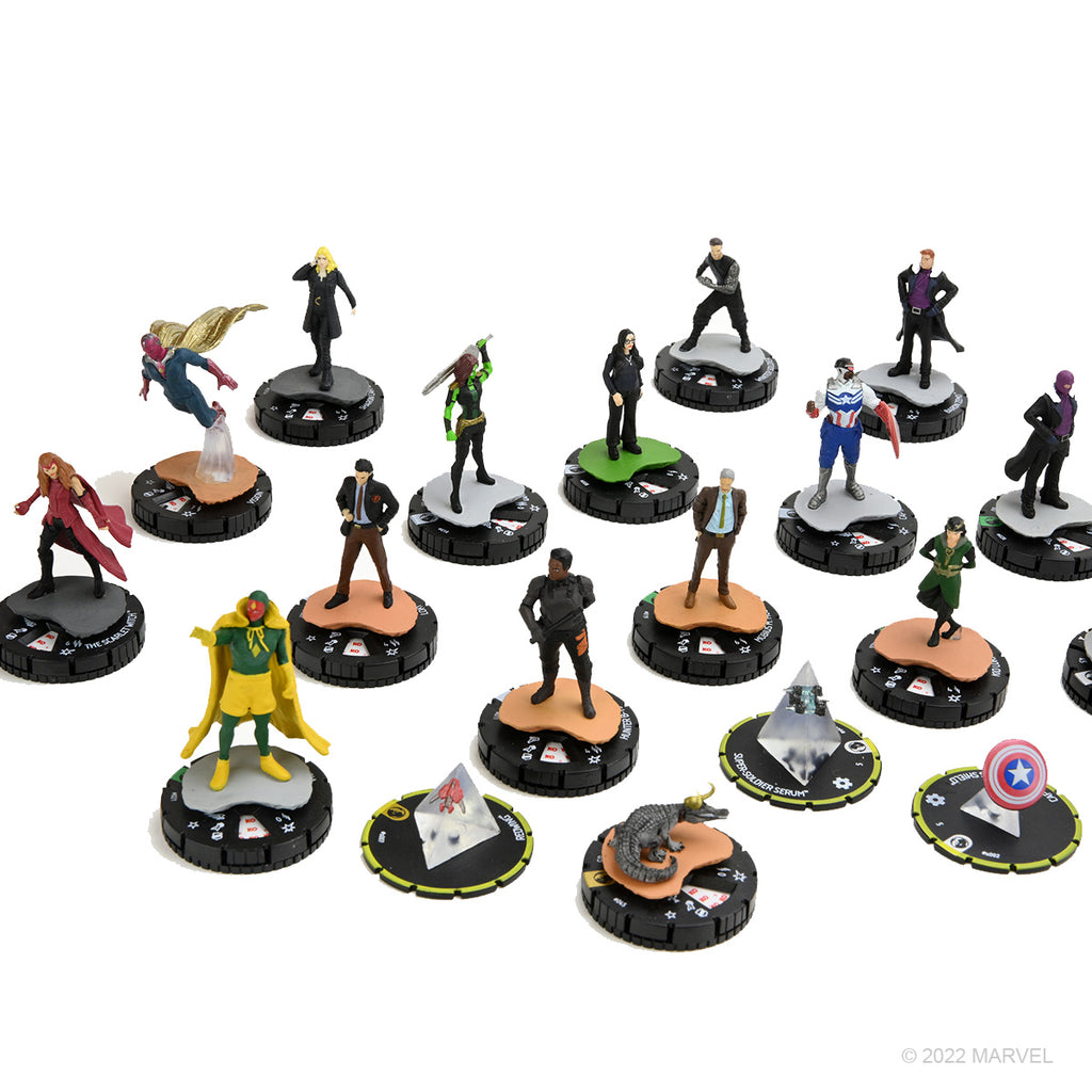Marvel HeroClix: Marvel Studios Disney Plus Booster Brick – WizKids