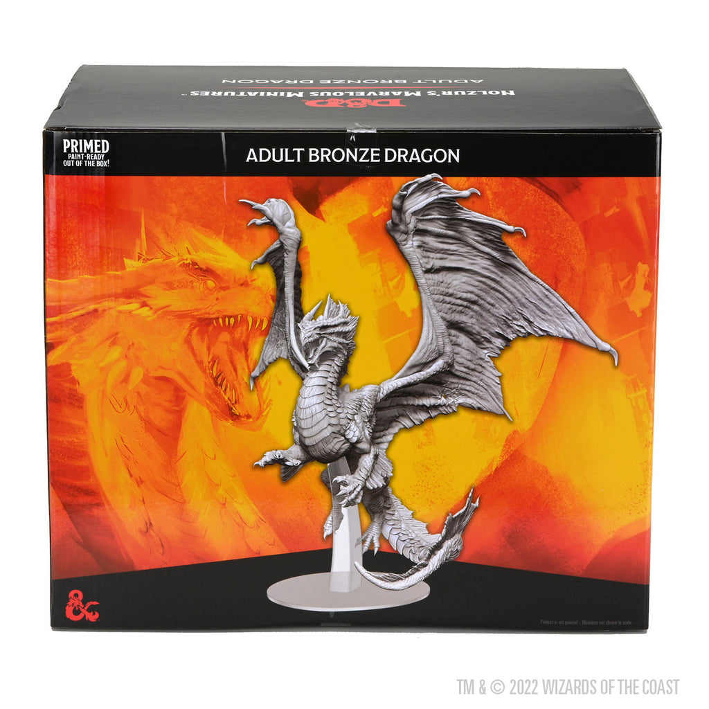 D&D Nolzur's Marvelous Miniatures: Adult Bronze Dragon – WizKids