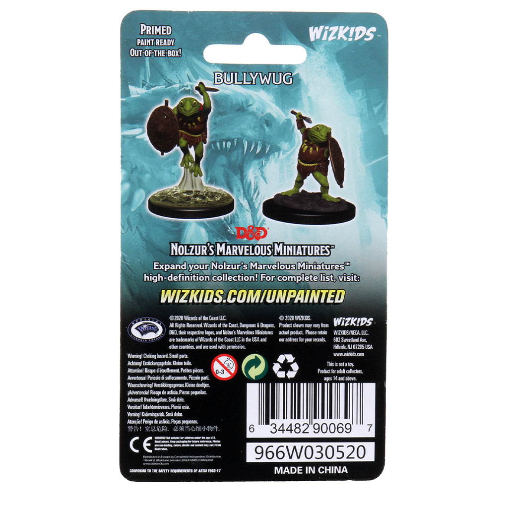 D&D Nolzur's Marvelous Miniatures - Bullywug – WizKids