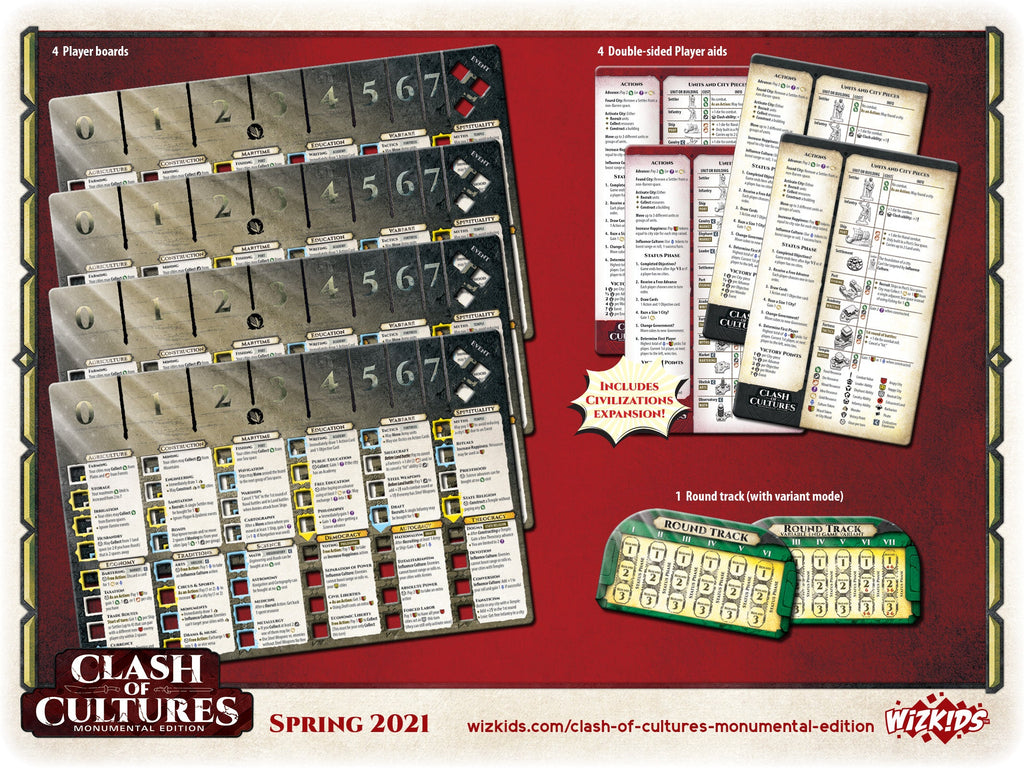 Clash of Cultures: Monumental Edition – WizKids
