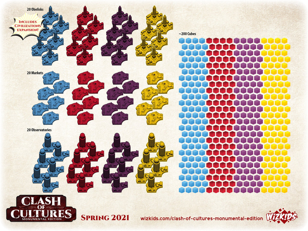 Clash of Cultures: Monumental Edition – WizKids