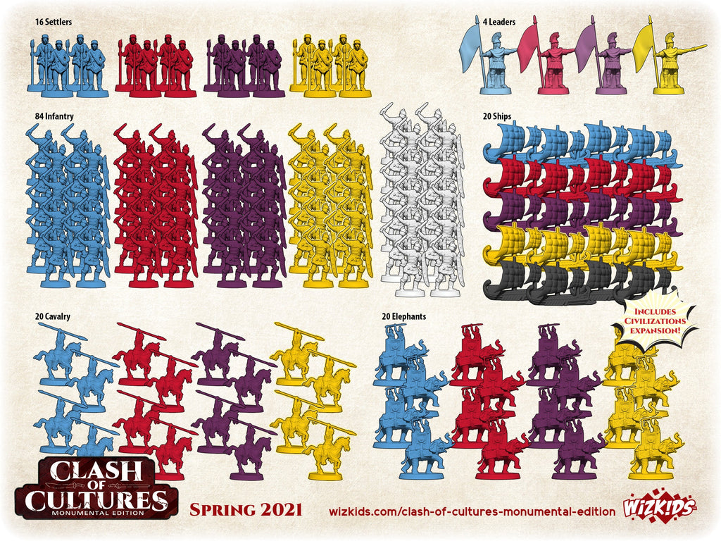 Clash of Cultures: Monumental Edition – WizKids
