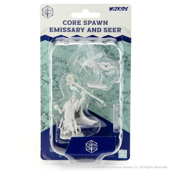 Critical Role Unpainted Miniatures: Core Spawn Emissary and Seer – WizKids