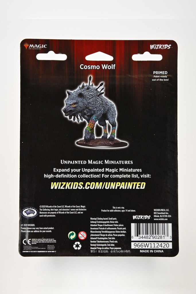 Magic: the Gathering Unpainted Miniatures: Cosmo Wolf – WizKids