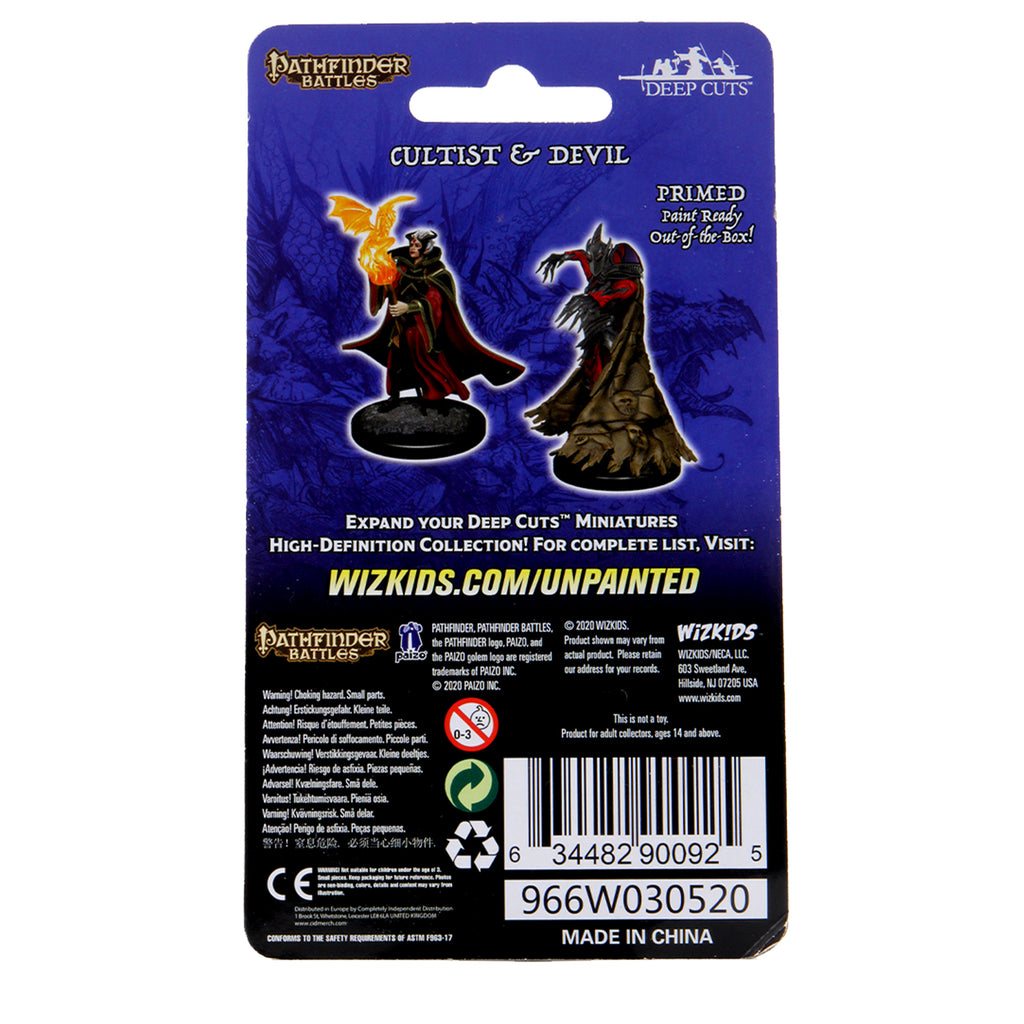 Pathfinder Deep Cuts - Cultist & Devil – WizKids