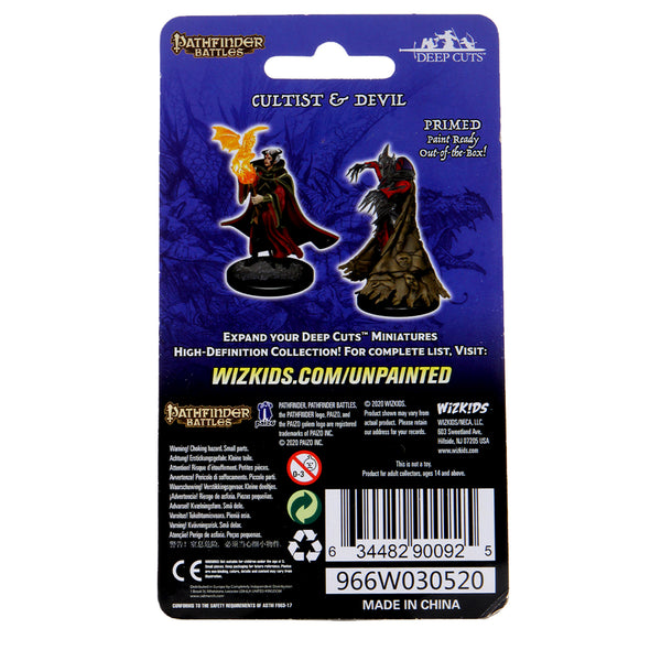 Pathfinder Deep Cuts - Cultist & Devil – WizKids