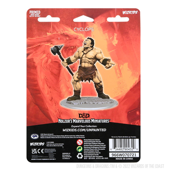 D&D Nolzur's Marvelous Miniatures: Cyclops – WizKids