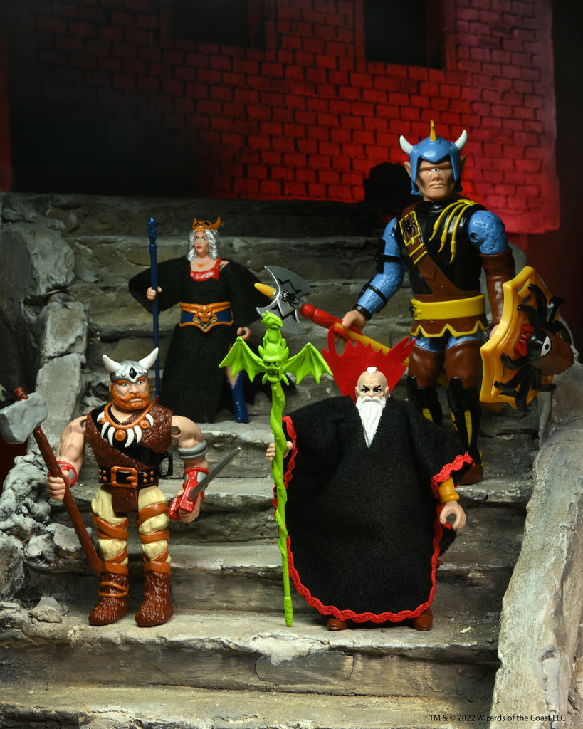 Dungeons & Dragons - Lost Wave 4" Scale Action Figures 4 Pack (2022 NE ...