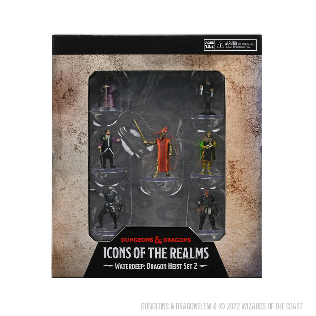 D&D Icons of the Realms: Waterdeep: Dragon Heist Box Set 2 – WizKids