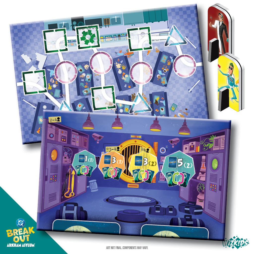 PRE-ORDER - DC Breakout: Arkham Asylum – WizKids