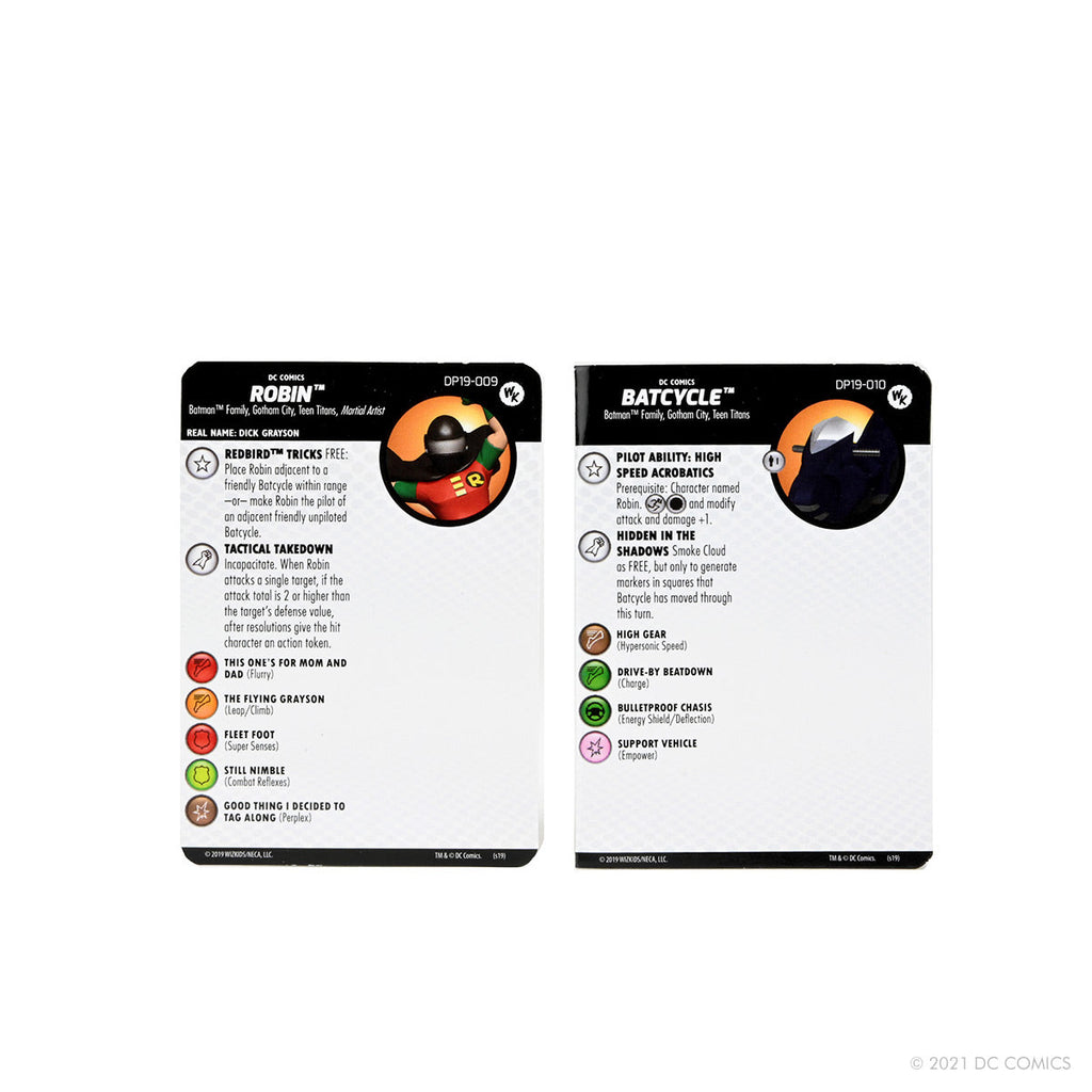 DC Heroclix: Robin with Batcycle 2019 Convention Exclusive – WizKids