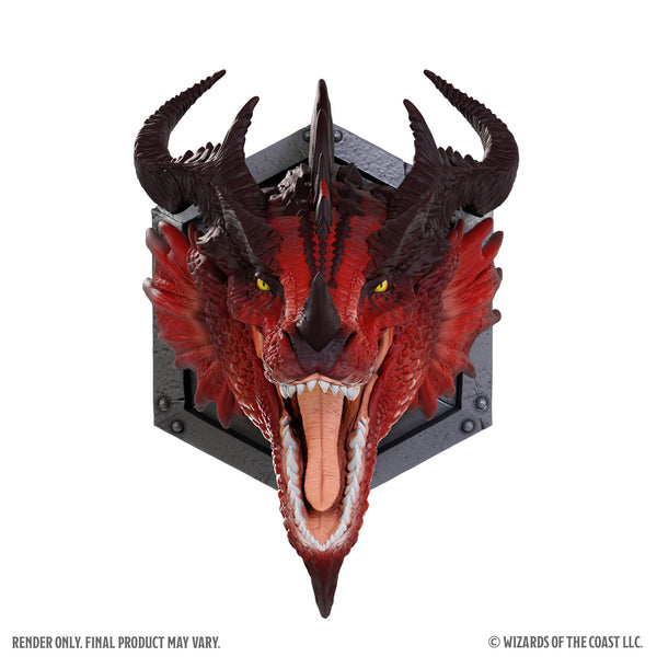 PRE-ORDER - D&D Replicas of the Realms: Red Dragon 12" Trophy Plaque ...