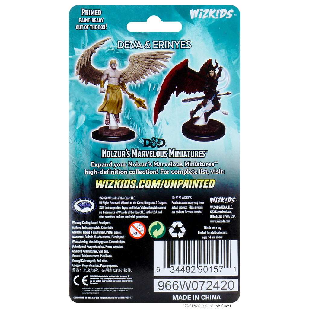 D&D Nolzur's Marvelous Miniatures: Deva & Erinyes – WizKids