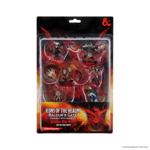 D&D Icons of the Realms Figure Pack: Descent into Avernus: Arkhan the ...