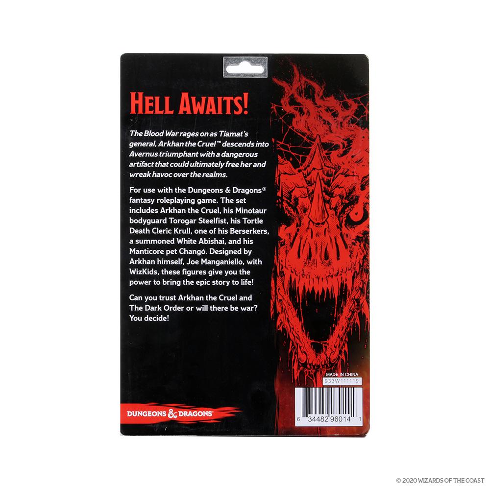 D&D Icons of the Realms Figure Pack: Descent into Avernus: Arkhan the ...