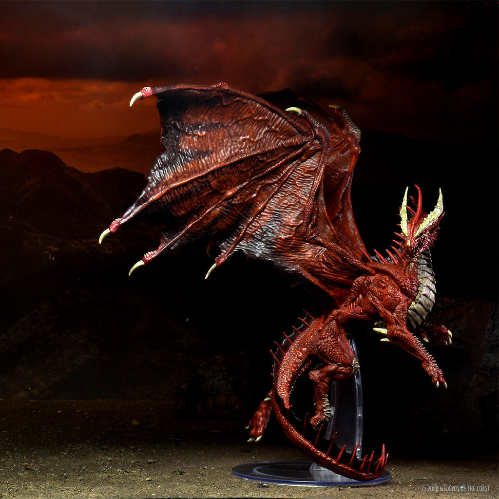 D&D Icons of the Realms: Adult Red Dragon Premium Figure – WizKids