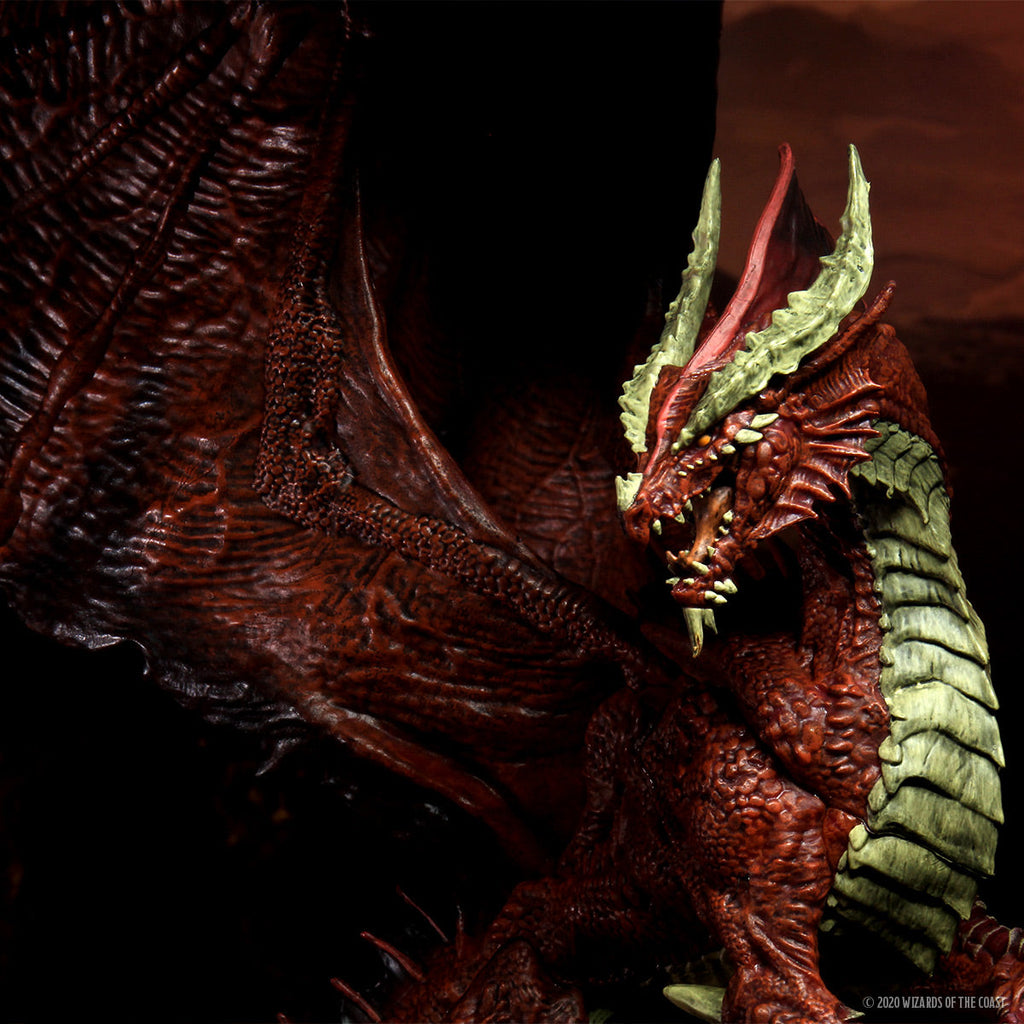 D&D Icons of the Realms: Adult Red Dragon Premium Figure – WizKids