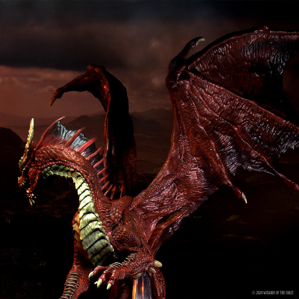 D&D Icons of the Realms: Adult Red Dragon Premium Figure – WizKids