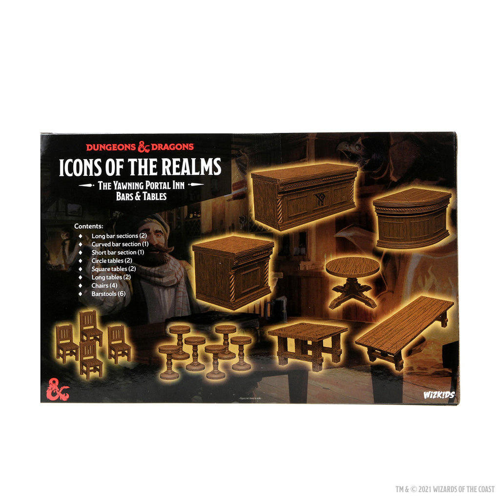 D&D Icons of the Realms: The Yawning Portal Inn - Bars & Tables – WizKids