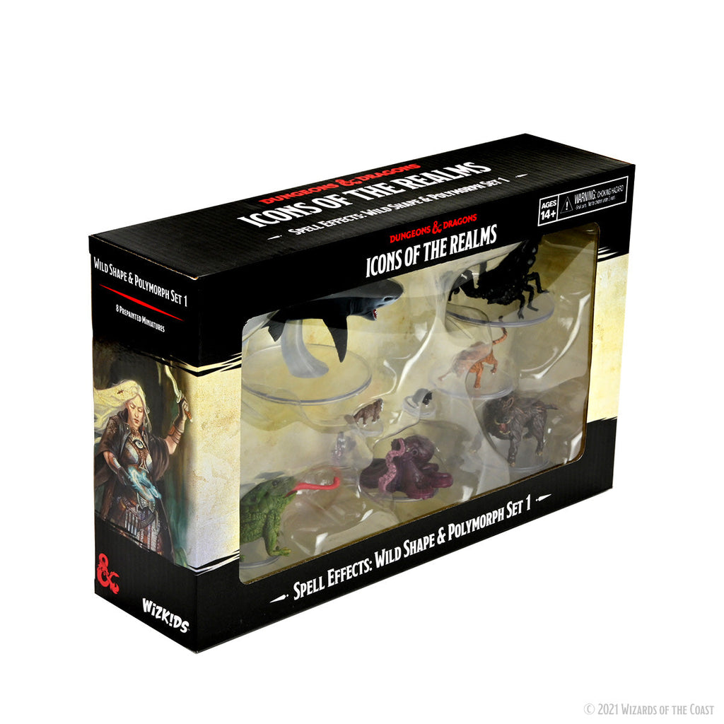 D&D Icons of the Realms: Wild Shape & Polymorph Set 1 – WizKids