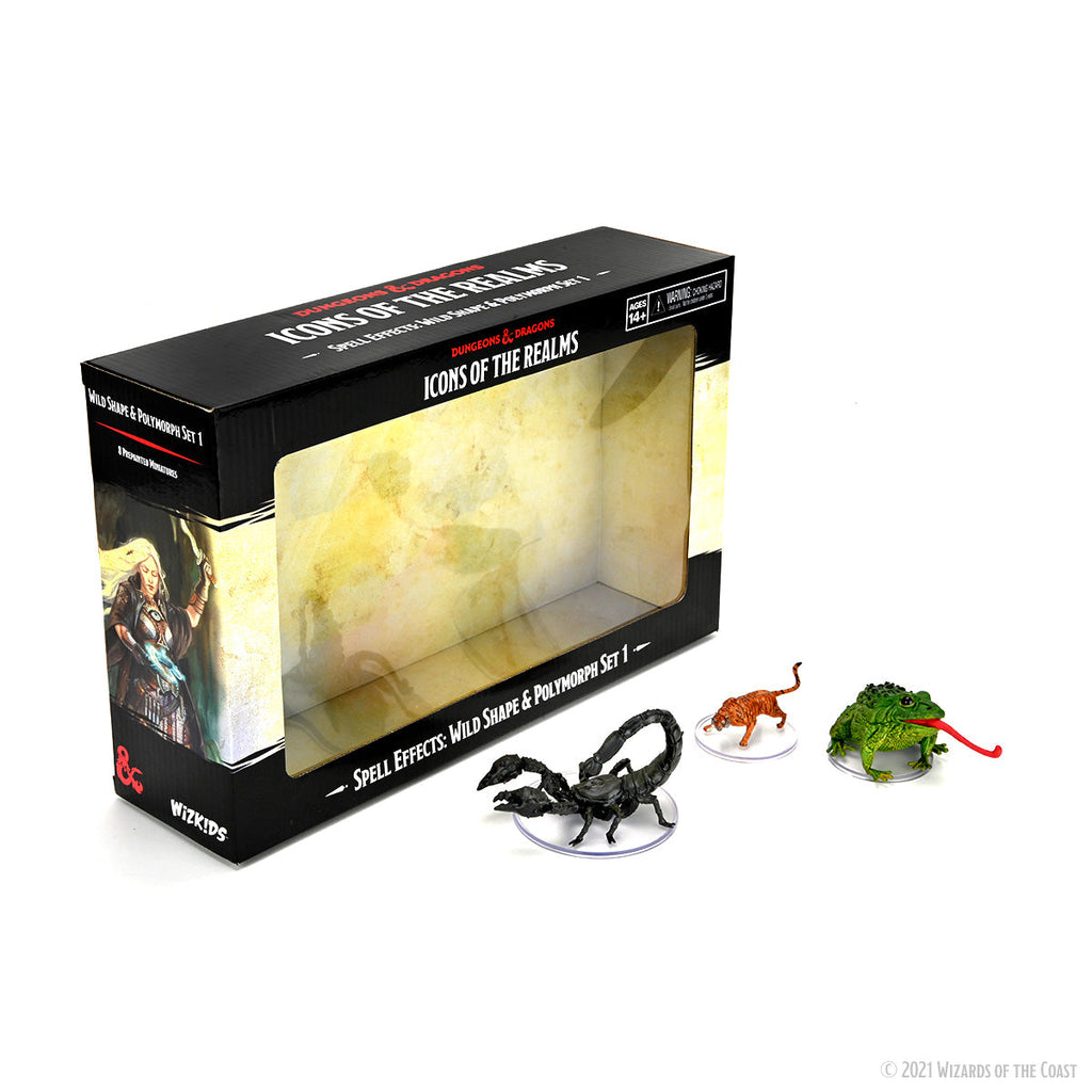 D&D Icons of the Realms: Wild Shape & Polymorph Set 1 – WizKids